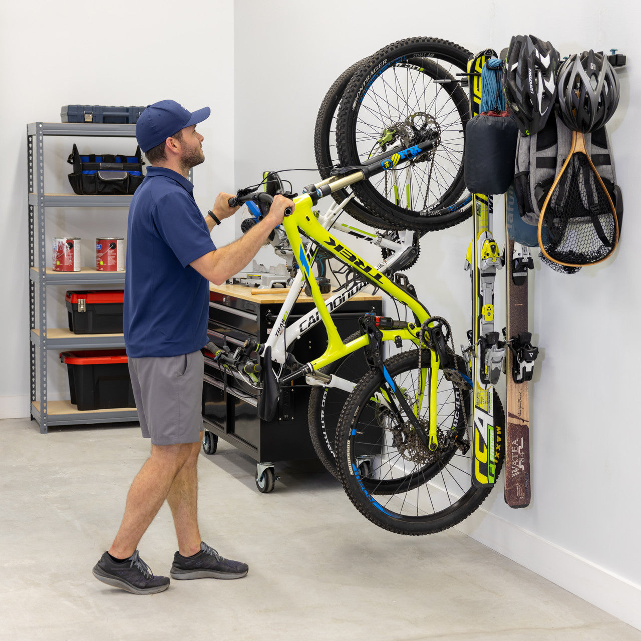 G-Adventure + Shelf | Adjustable Wall Storage System - Storage For Sports